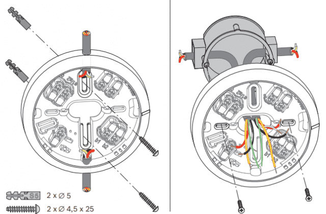 Bosch MS 400 B Base de Superficie para Detectores Algorítmicos y ...