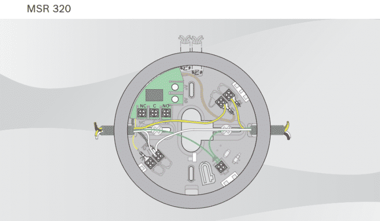 Bosch MSR 320 Base con relé para Detectores Convencionales – Zekuritt