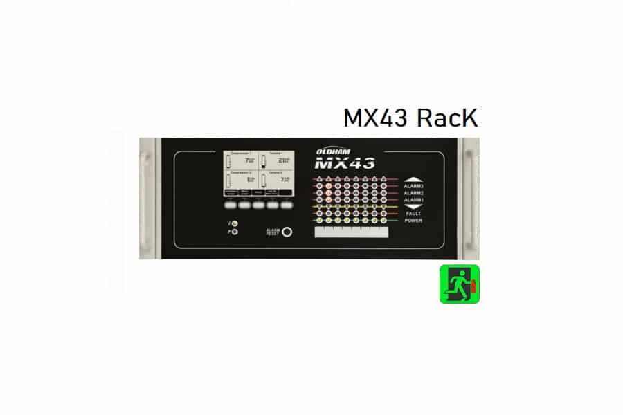 Unidad De Control Detección De Gas OLDHAM / MX43 WMX43R-8 (8 lineas - Rack) – Zekuritt