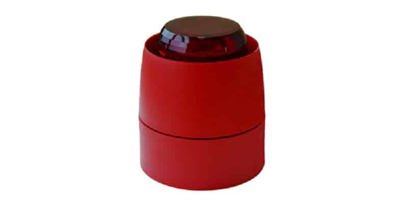 Sirena de alarma con flash de interior (color blanco) Detnov SFD-230-W ...