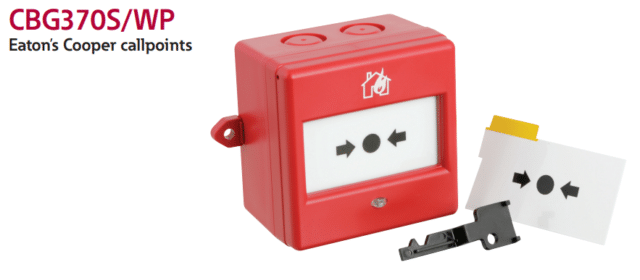 EATON CBG370S Pulsador de Alarma direccionable – Zekuritt