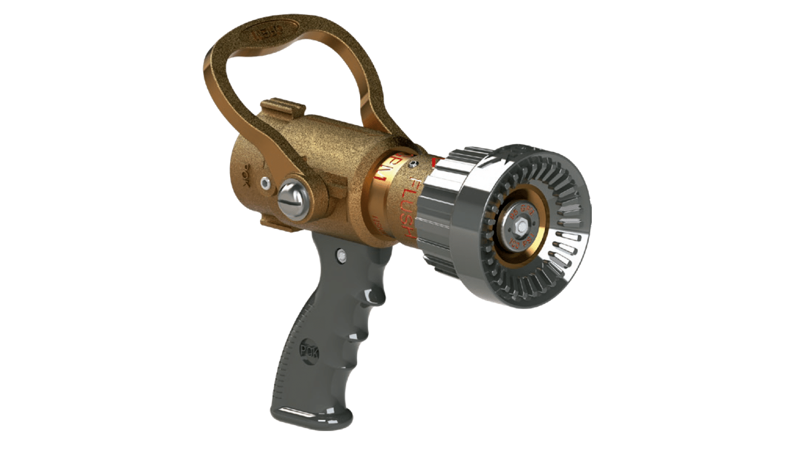 Lanza de Incendios POK LEGENDE 500 DHT 400 L/Min para Fuegos Eléctricos ...