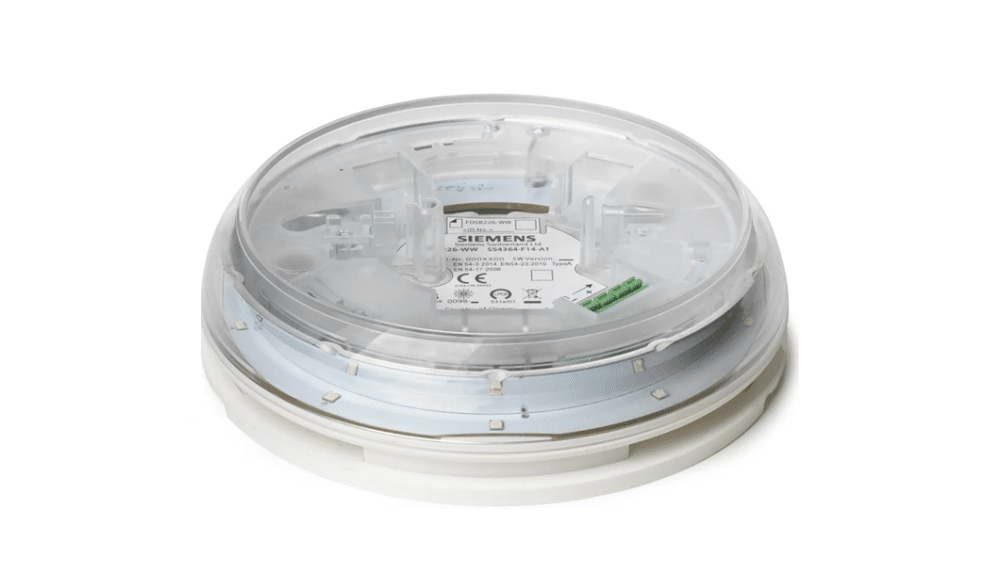 SIEMENS FDSB226-WR Base intermedia con sirena e indicador luminosos ...