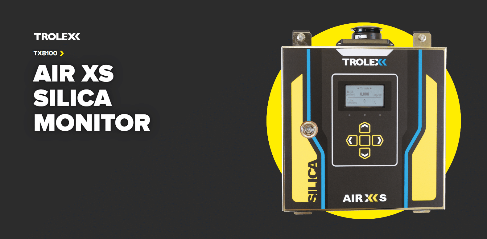 Trolex Air XS Detector de Sílice TX8100 – Zekuritt