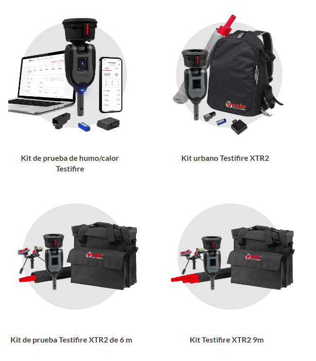 Testifire XTR2 Kit de prueba de detector de humo/calor conectado todo ...