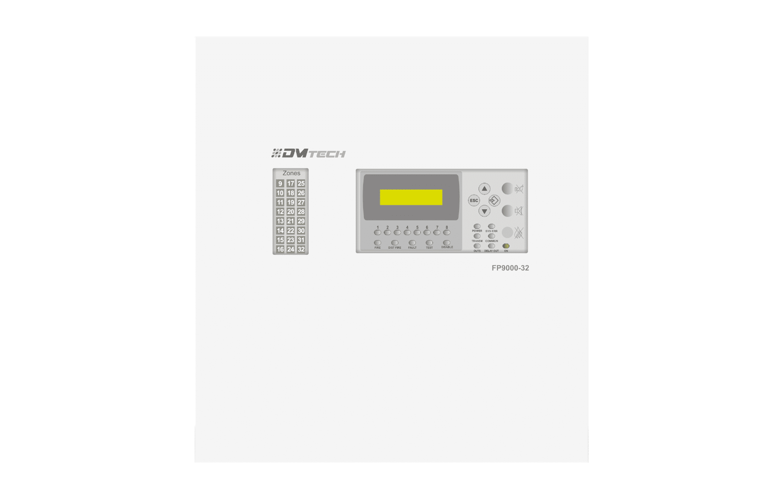 DMTech FP9000 Central Convencional de 4 y 8 Zonas Durán Electrónica ...