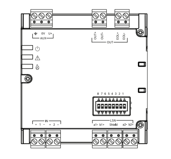 Bosch FLM-430-I2M1 Módulo de interfaz de 2 entradas 1 salida – Zekuritt